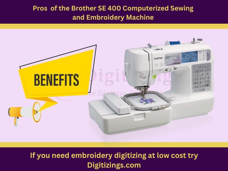 Review Of The Brother SE 400 Computerized Sewing And Embroidery Machine